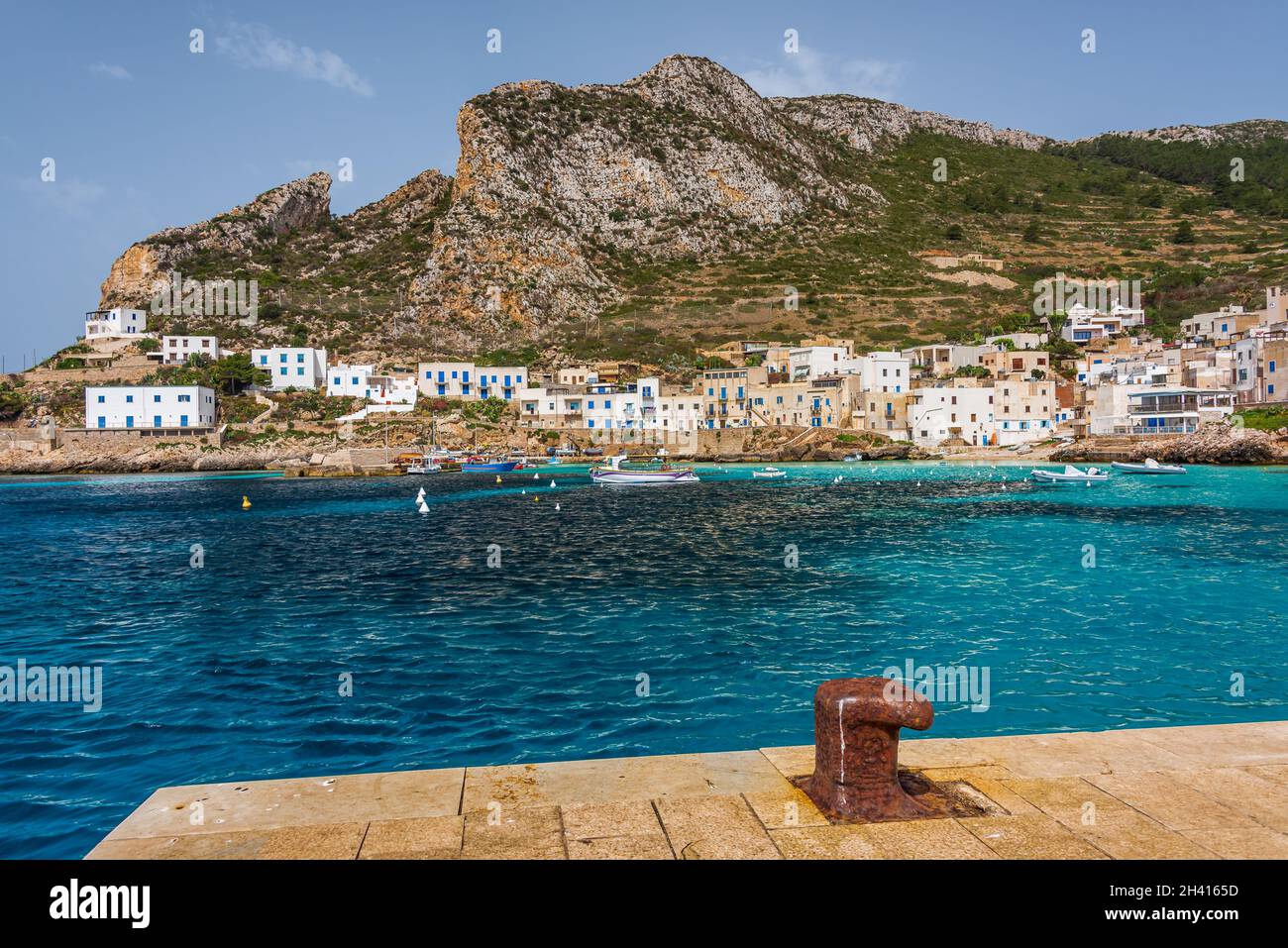 Village of Levanzo Stock Photo - Alamy