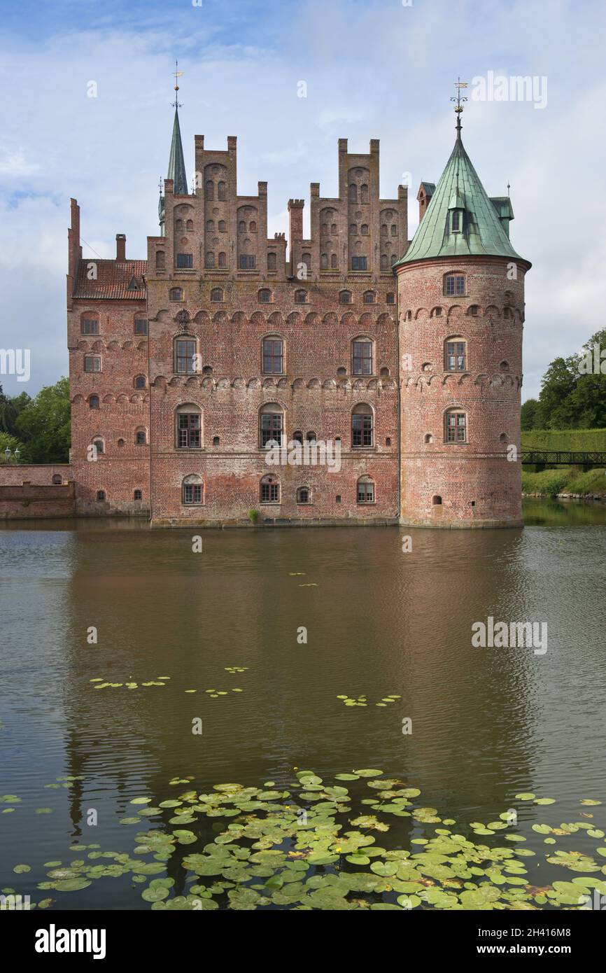 Egeskov Slot in Denmark Stock Photo - Alamy