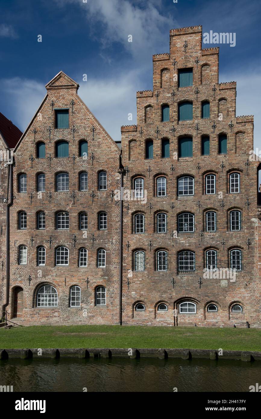 Salt Warehouse in Lubeck Stock Photo - Alamy
