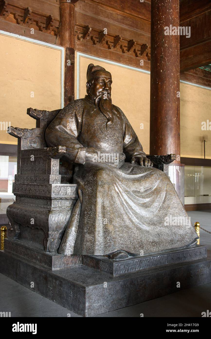Ming Tomb in Chang Ling Stock Photo - Alamy