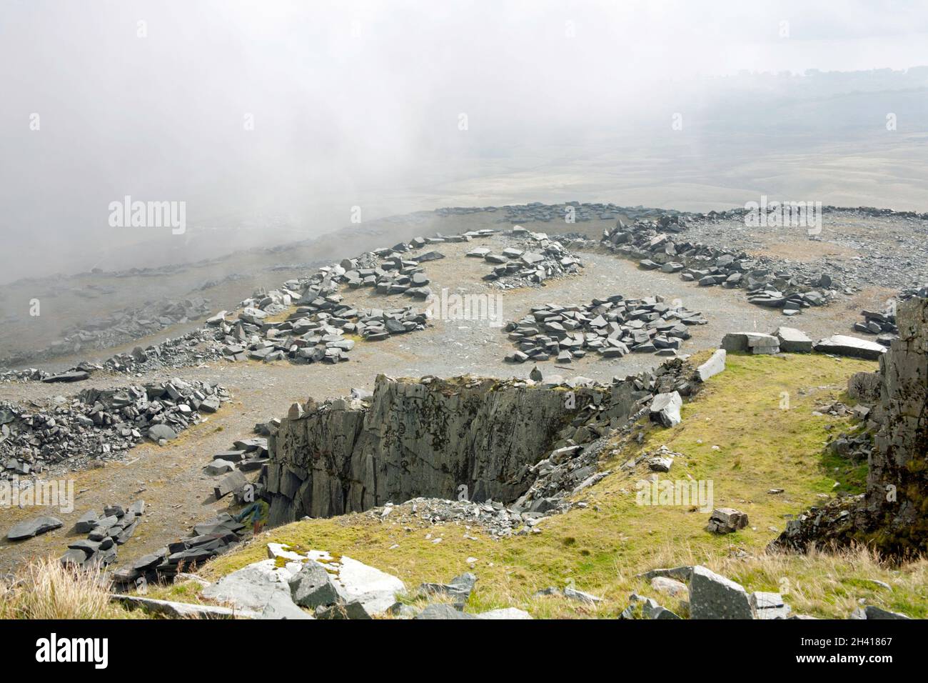 Disused quarry lake district england hi-res stock photography and ...