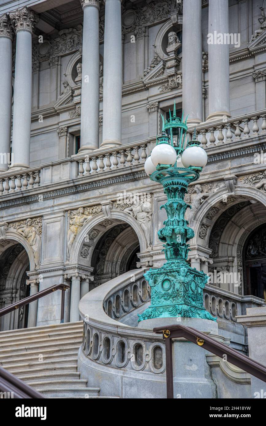 Library of Congress in Washington DC, USA Stock Photo - Alamy
