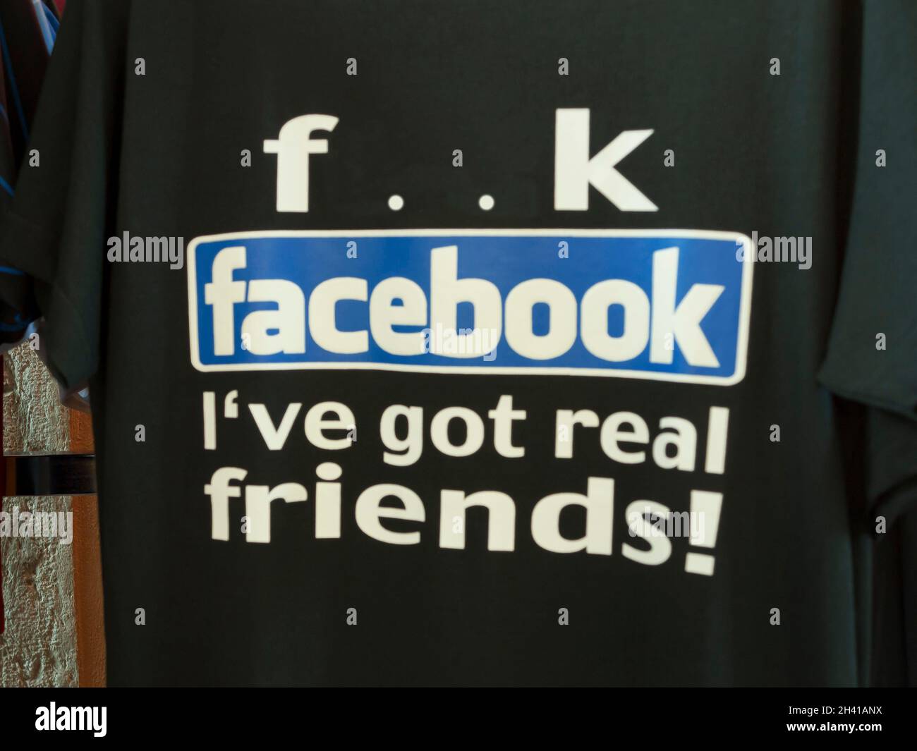 It says it all about Facebook Stock Photo - Alamy