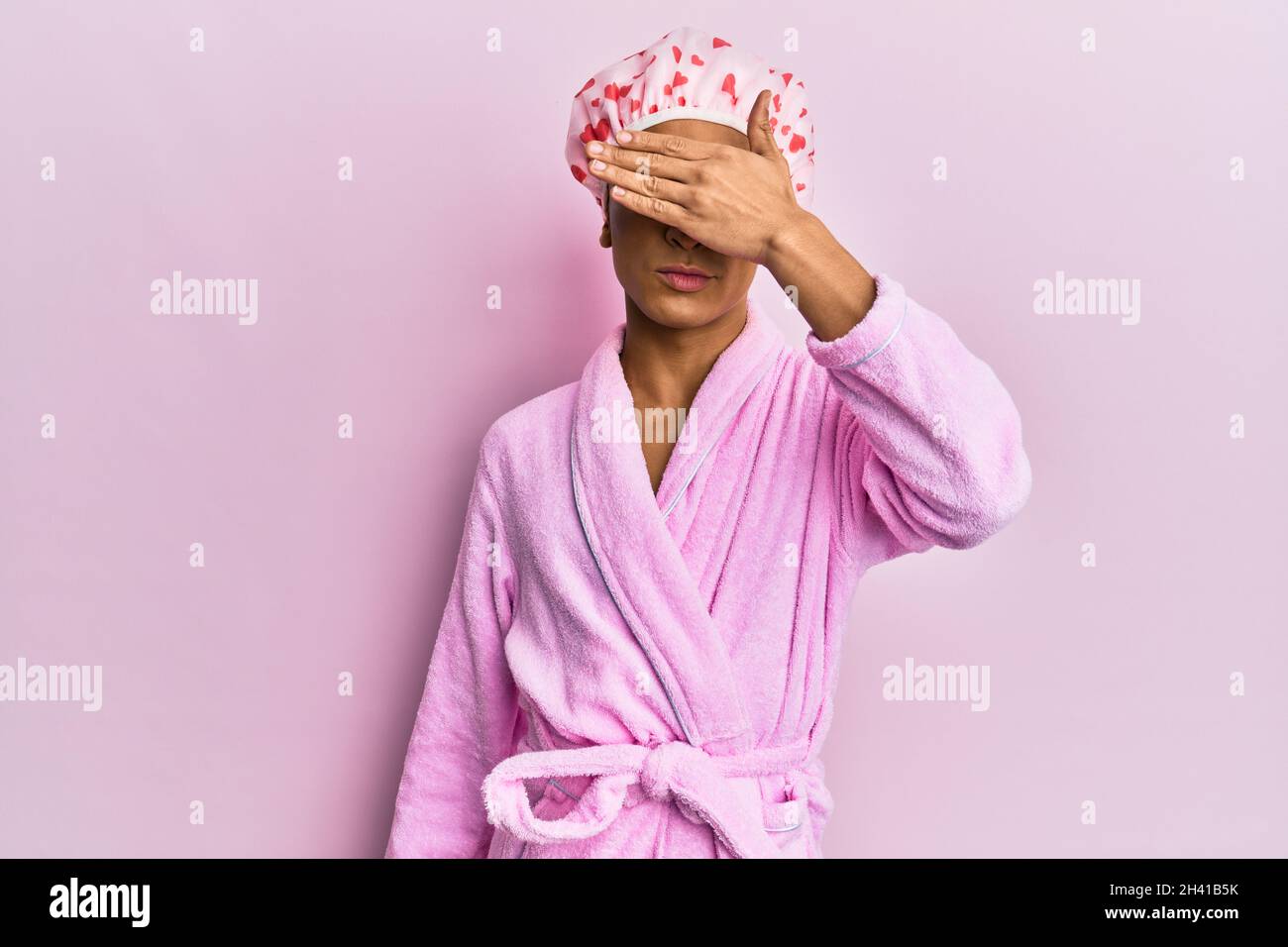 Hiding body towel hi-res stock photography and images - Alamy
