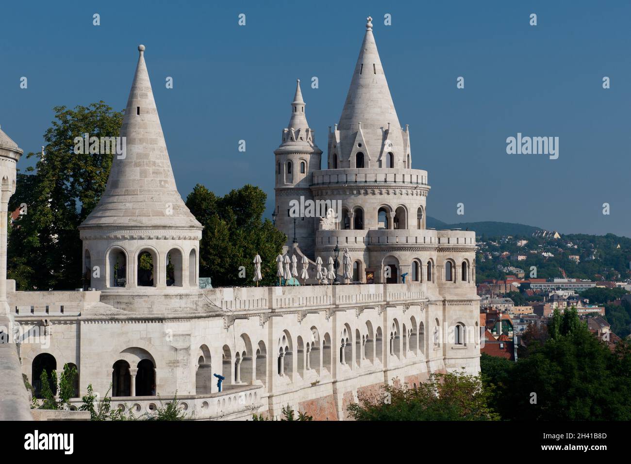 The Fisherman's Bastion Stock Photo - Alamy