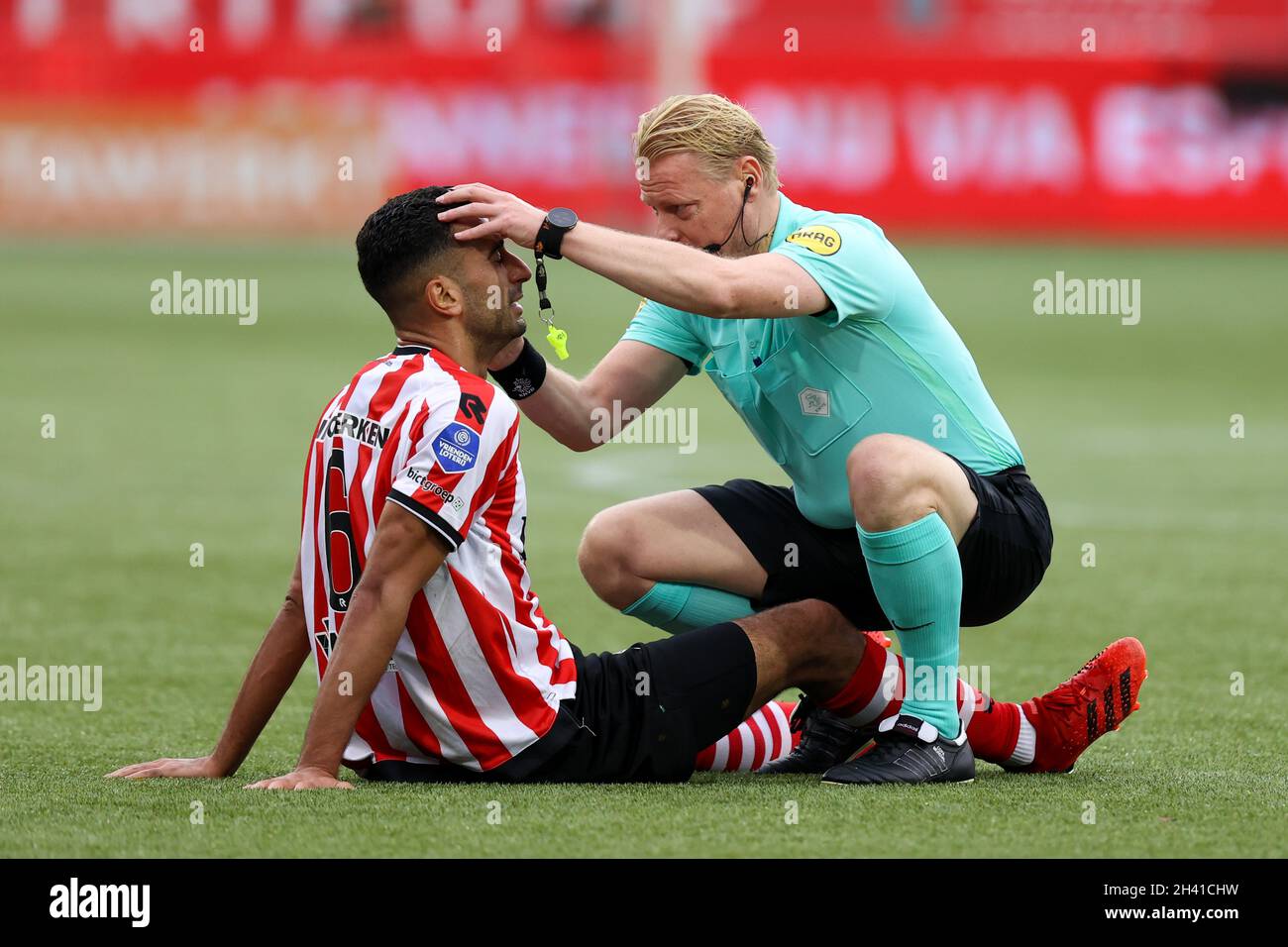ROTTERDAM, NETHERLANDS - OCTOBER 31: Adil Auassar of Sparta Rotterdam ...