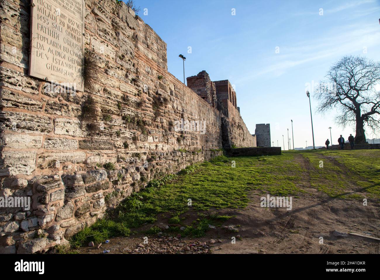 Byzantine walls hi-res stock photography and images - Alamy
