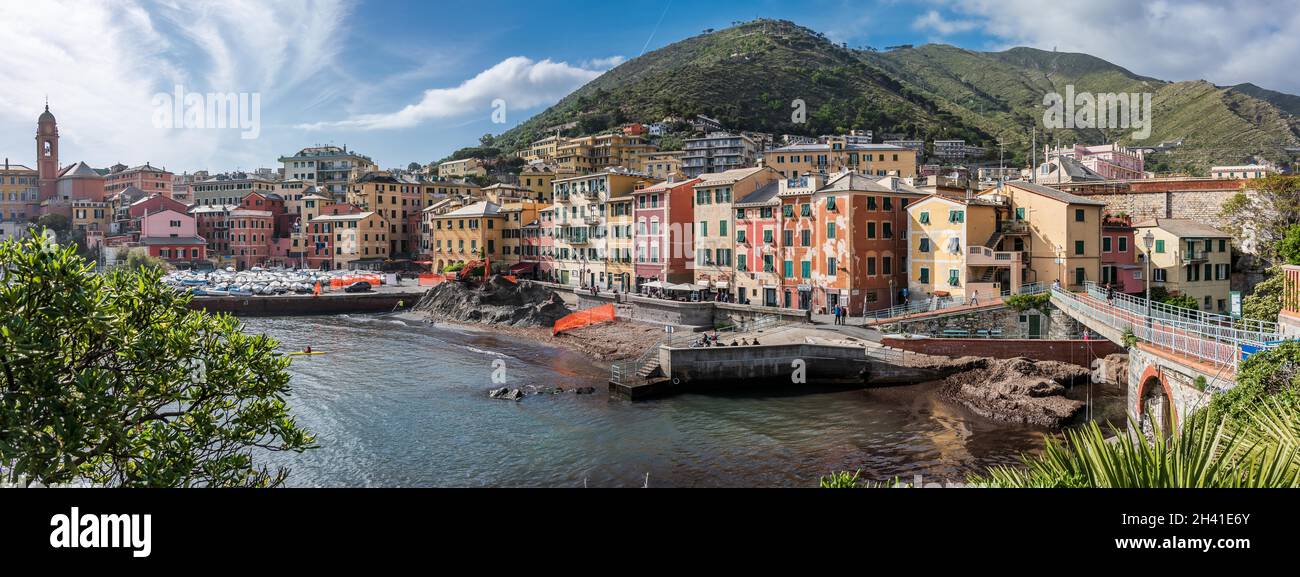 Village of Nervi Stock Photo - Alamy
