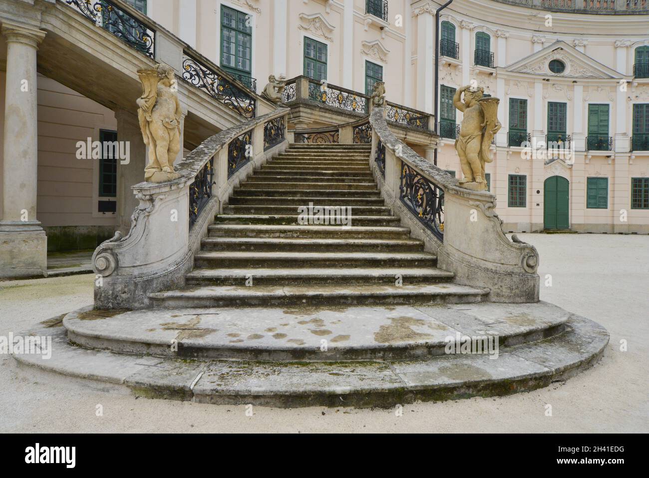 European staircase style hi-res stock photography and images - Alamy