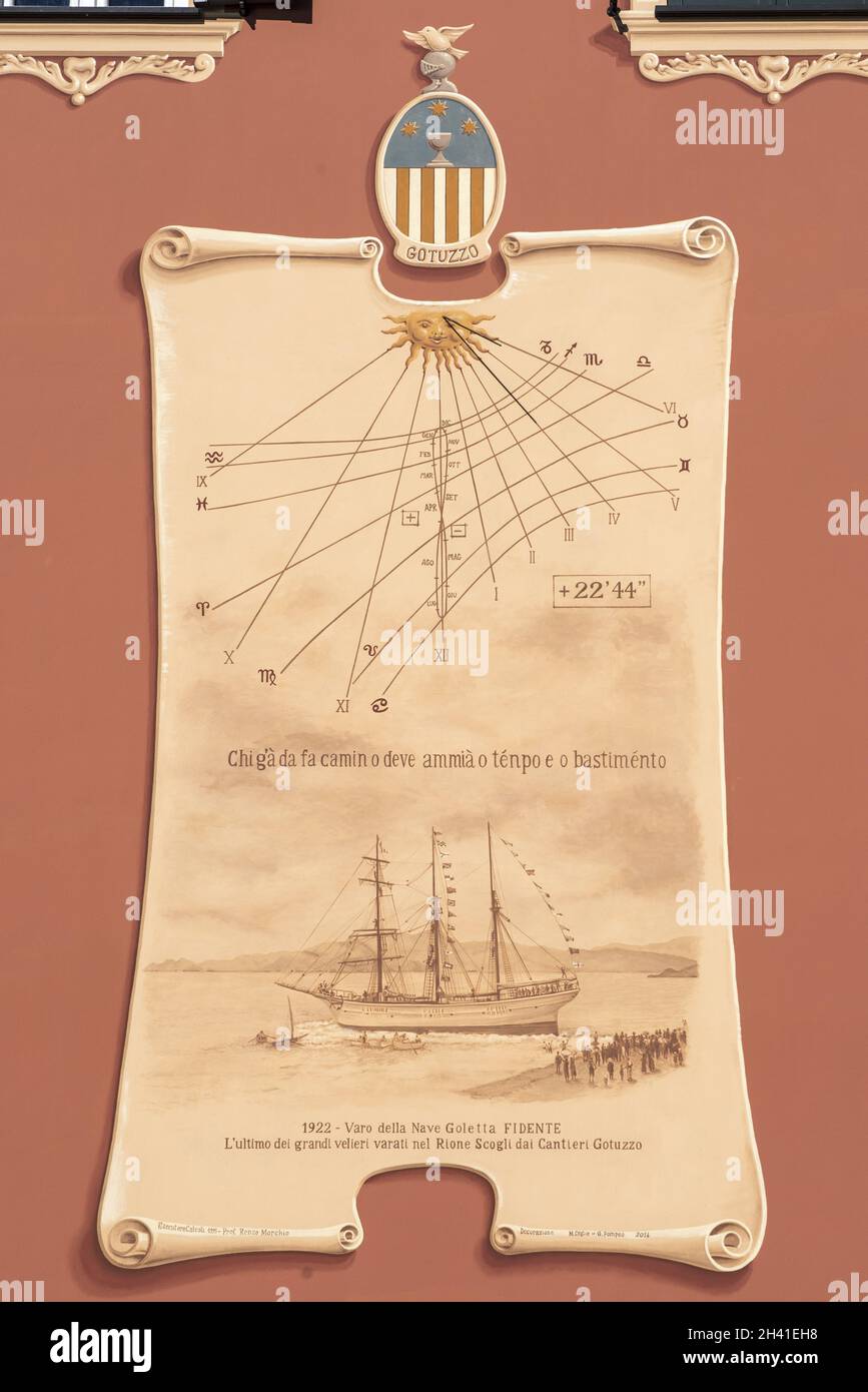 Painting sundial hi-res stock photography and images - Alamy