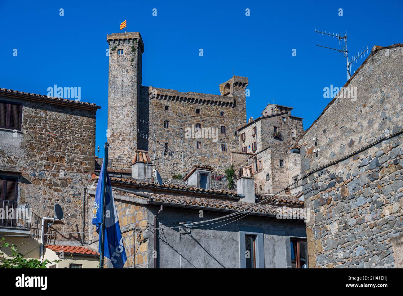 Castle of bolsena hi-res stock photography and images - Alamy