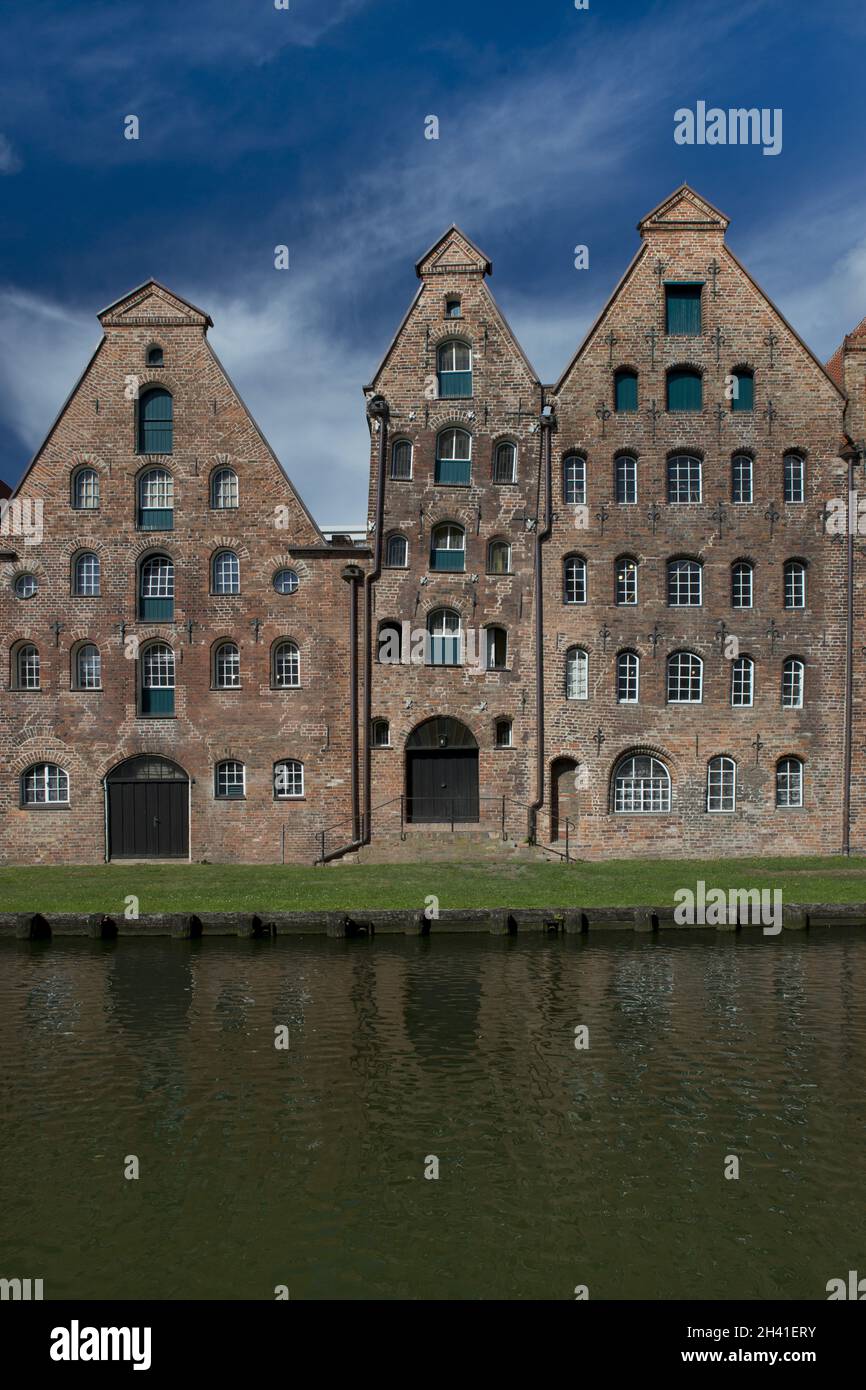 Salt Warehouse in Lubeck Stock Photo - Alamy