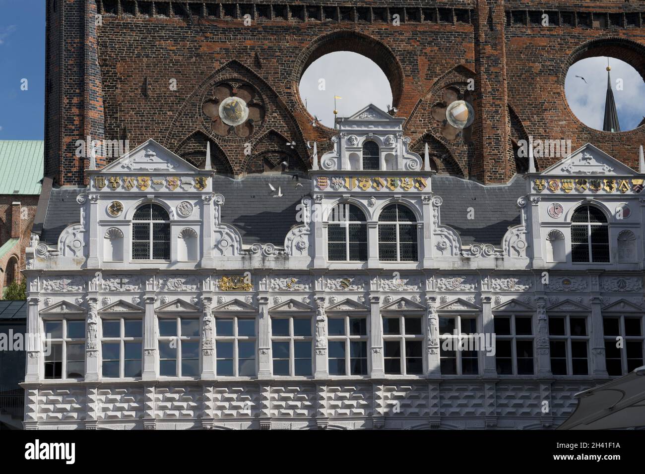 Town hall in lübeck hi-res stock photography and images - Alamy