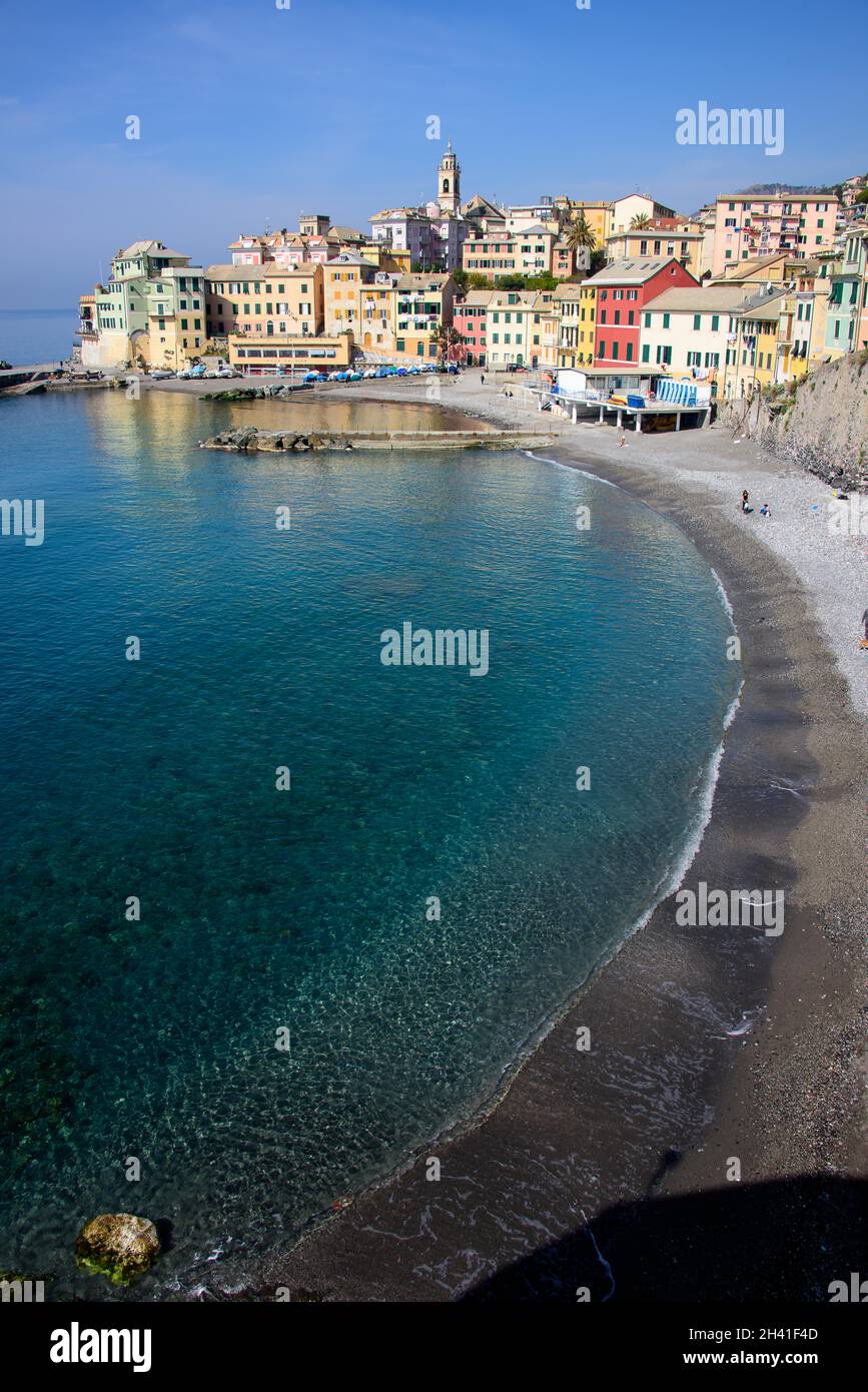 Village of Bogliasco Stock Photo - Alamy