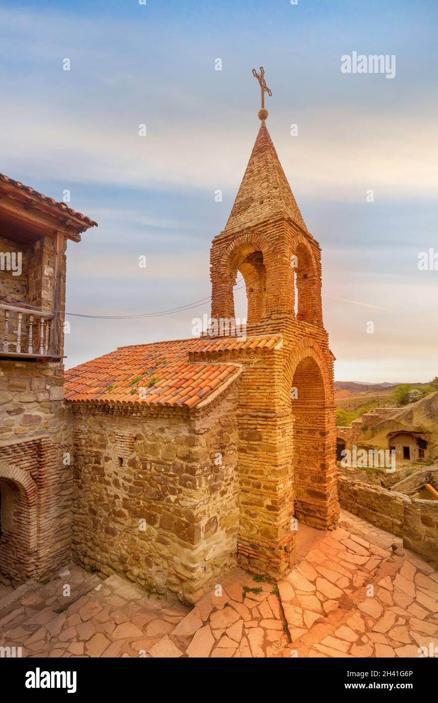 Georgian historical old orthodox monastery complex hi-res stock ...