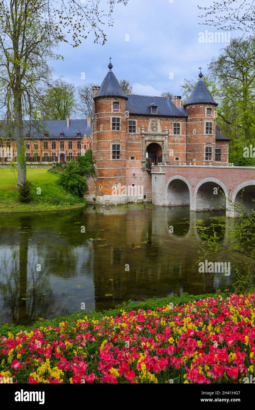 Groot Bijgaarden Castle in Brussels Belgium Stock Photo - Alamy