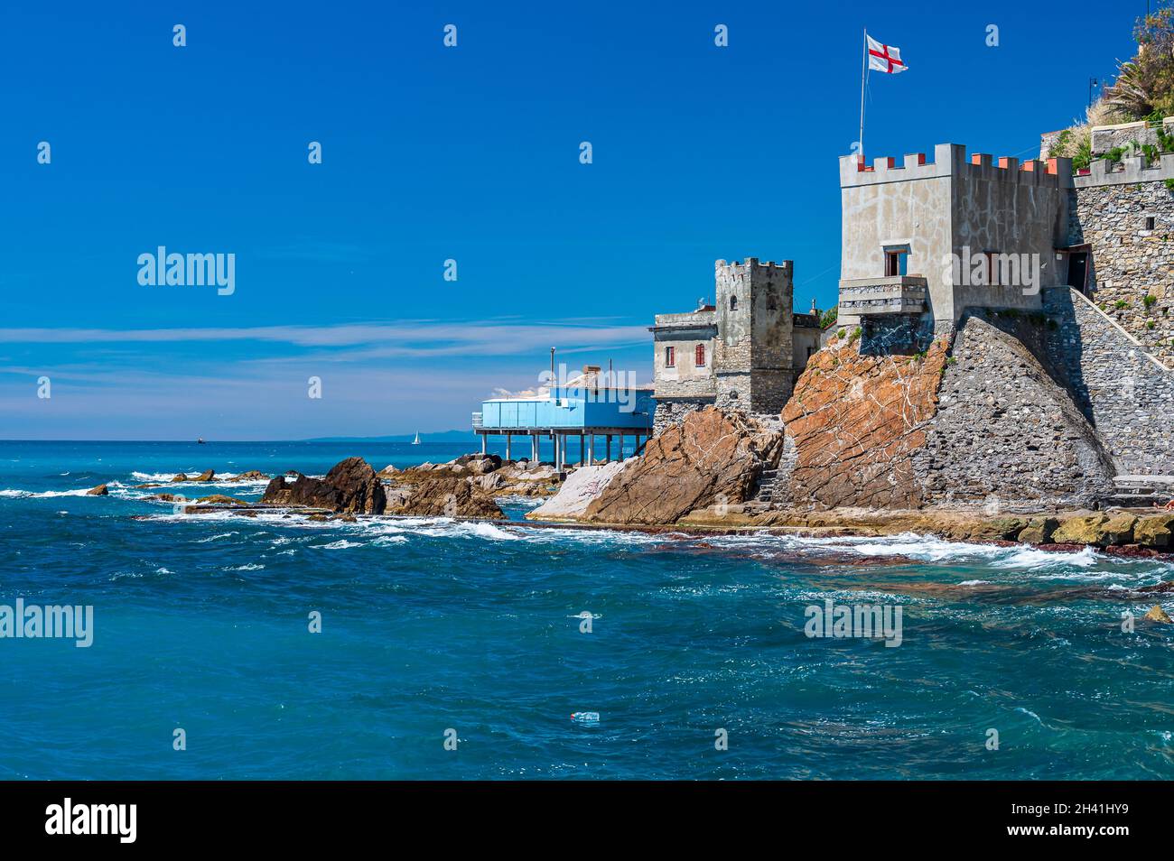 Sturla genoa hi-res stock photography and images - Alamy