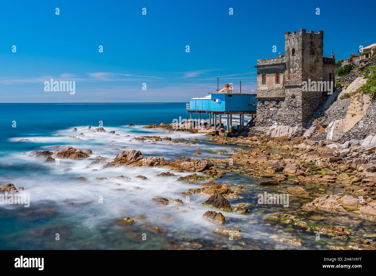 Sturla genoa hi-res stock photography and images - Alamy