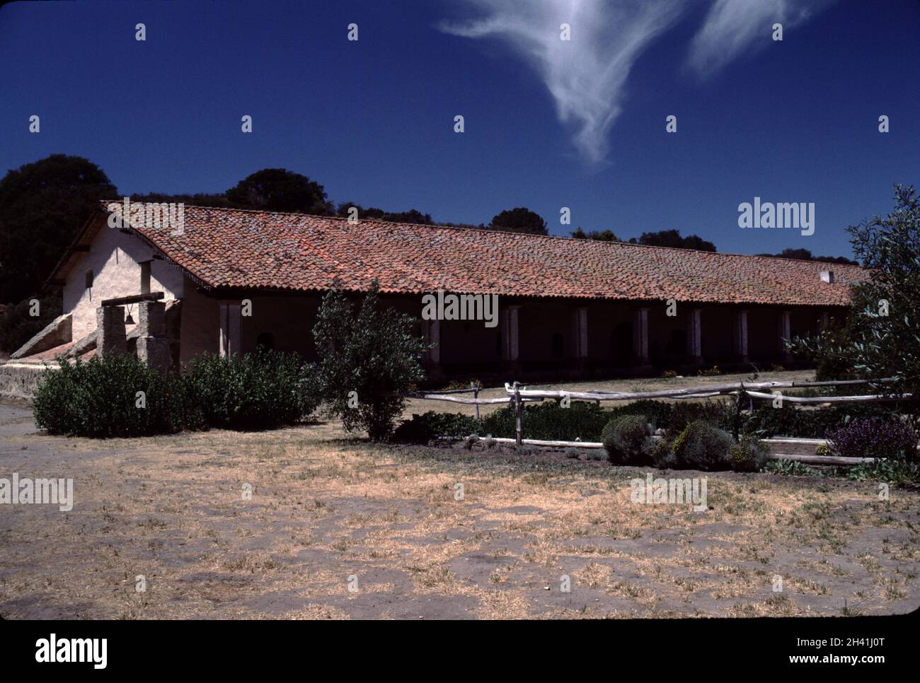 Lompoc, CA. U.S.A. Images circa 1985. Mission La Purísima Concepción ...