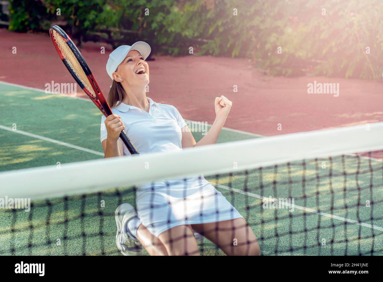 Girl scoring goal hi-res stock photography and images - Alamy