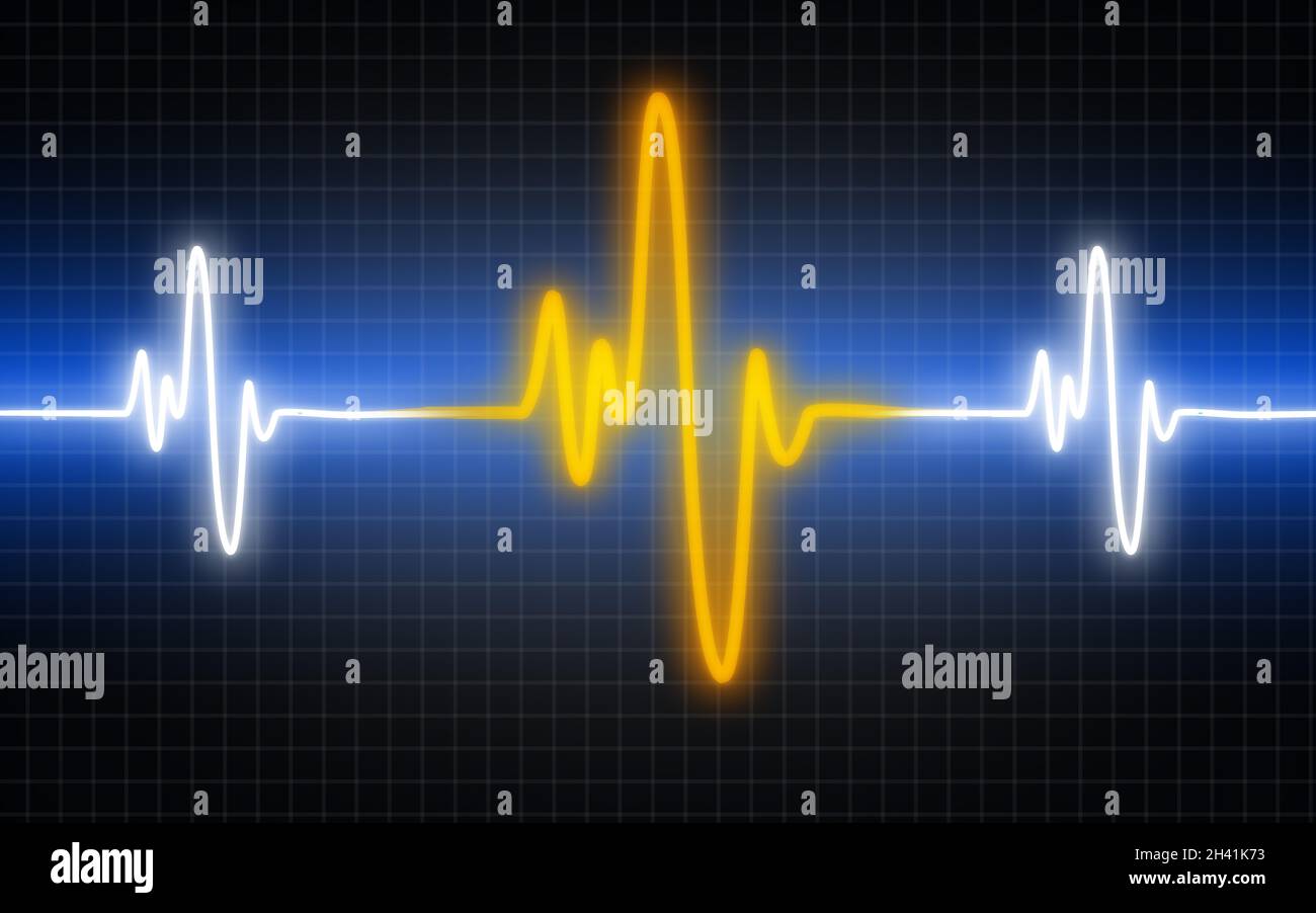 Medical heartbeat machine symbol hi-res stock photography and images ...