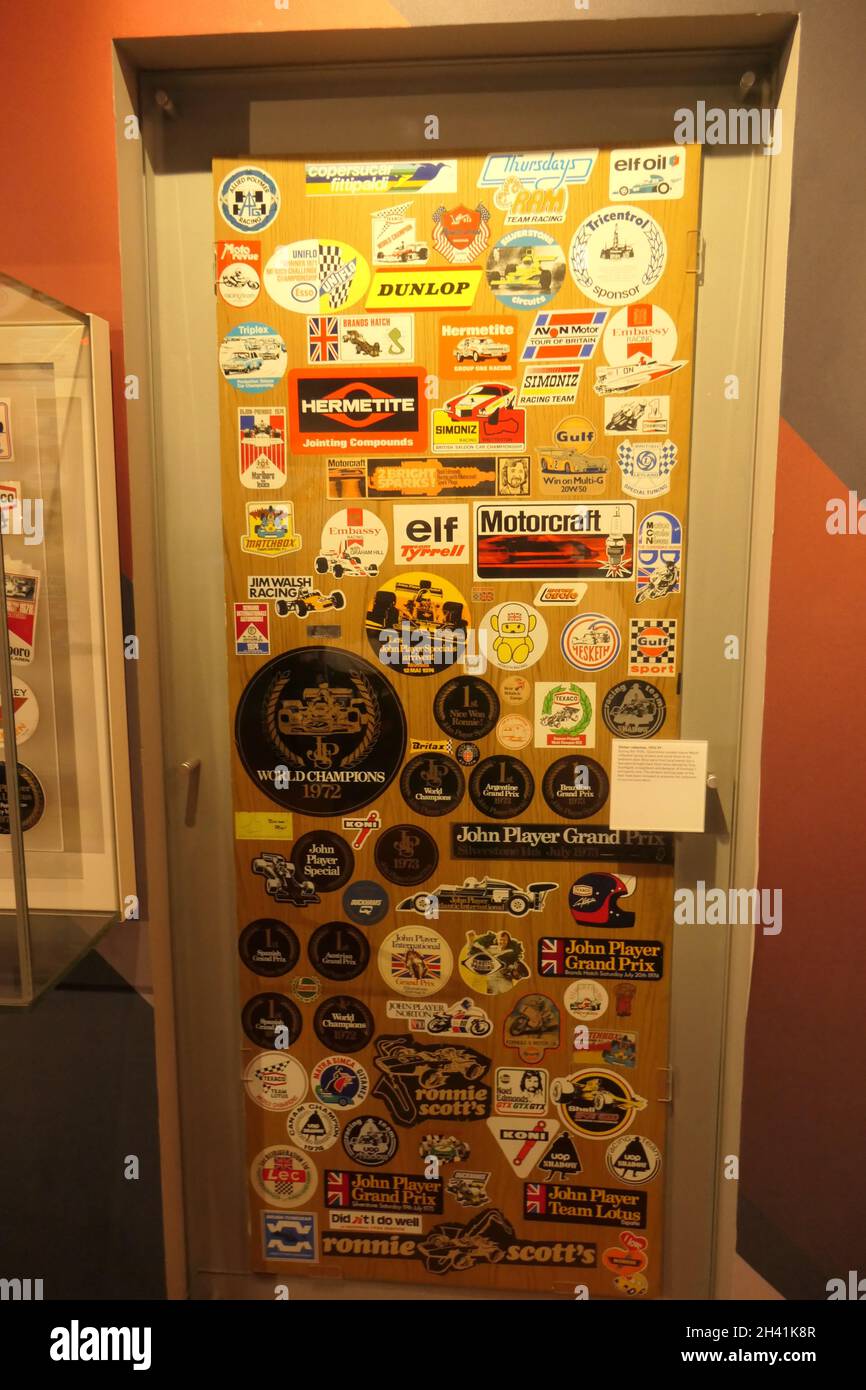 Silverstone Experience Northamptonshire UK memorabilia stickers type ...