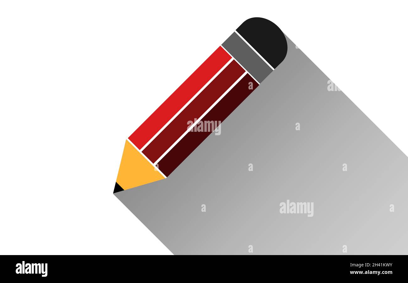 Long pencil hi-res stock photography and images - Alamy