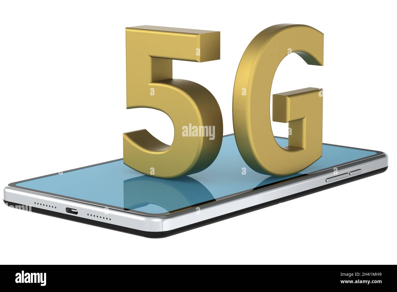 Mobile smartphone 5g communication Cut Out Stock Images & Pictures - Alamy