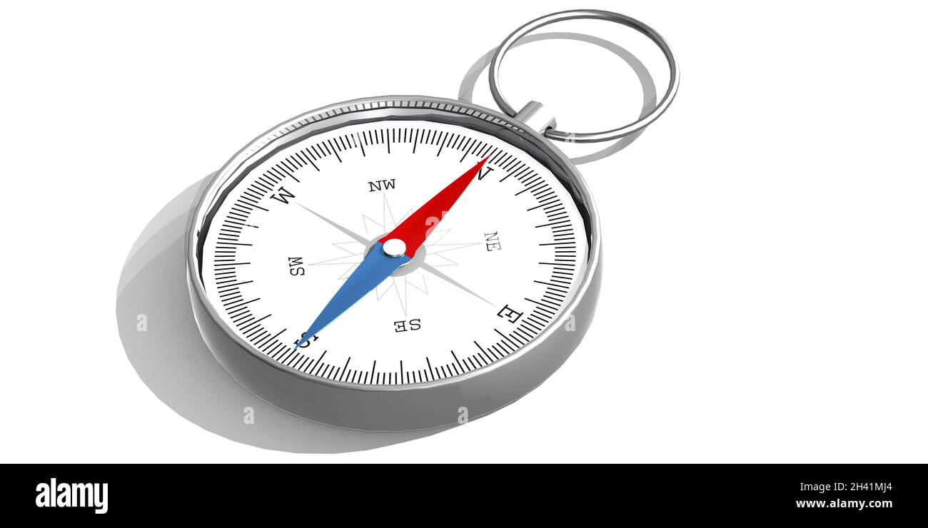 Compass needle pointing north hi-res stock photography and images - Alamy