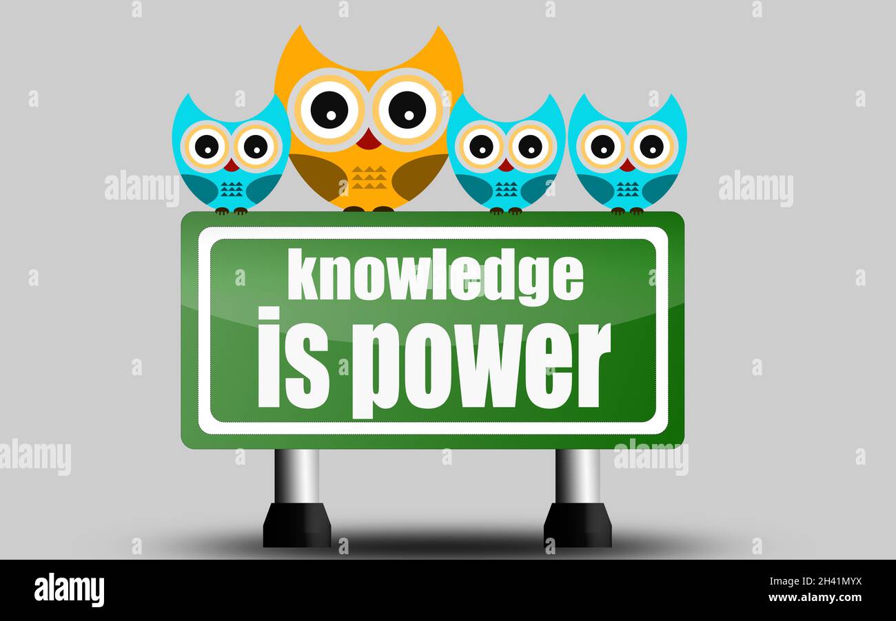 Knowledge road sign hi-res stock photography and images - Alamy