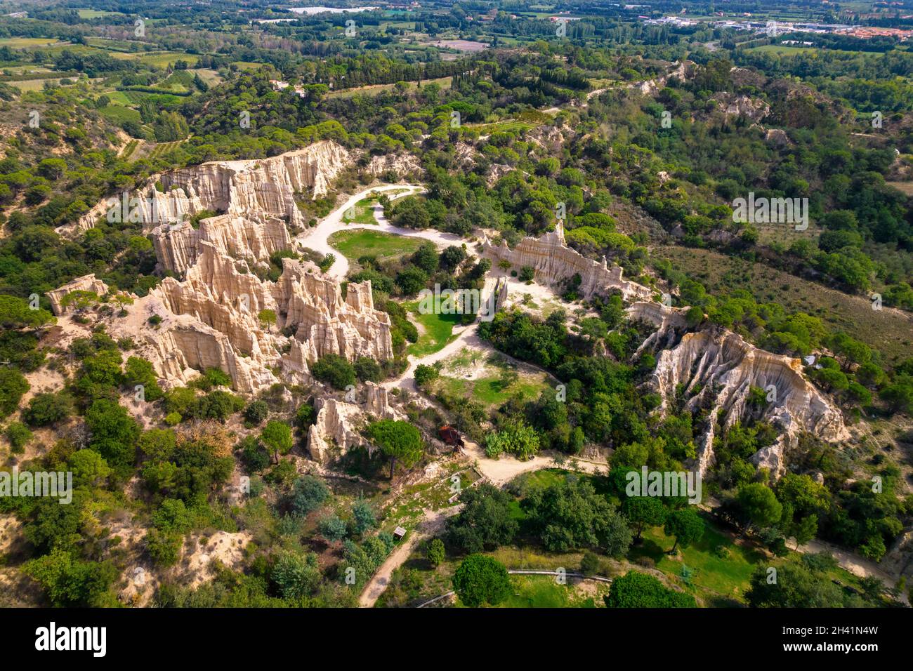 Aerial shot sandstone rock formation hi-res stock photography and ...