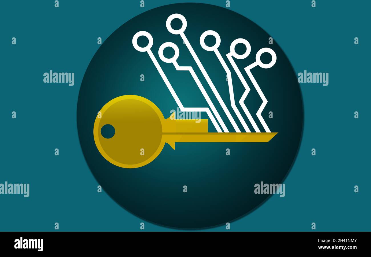 Cryptocurrency key hi-res stock photography and images - Alamy