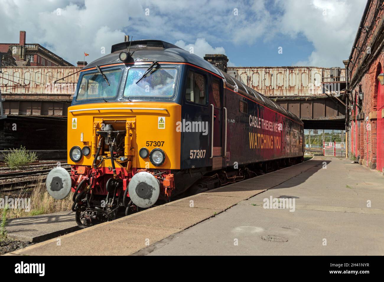 Direct rail services class 57 diesel hi-res stock photography and ...