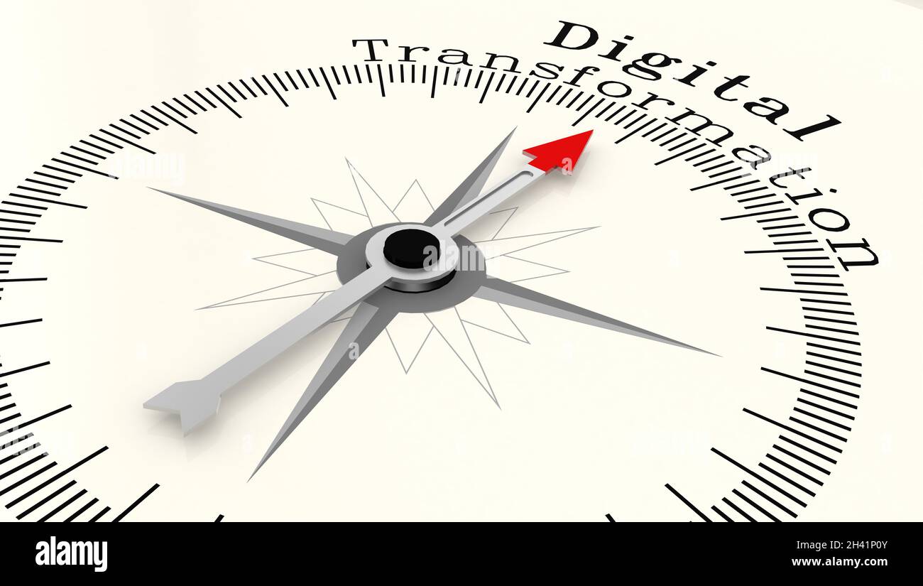 Digital transformation arrow hi-res stock photography and images - Alamy