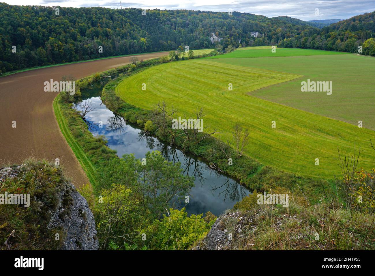 Deutschland, Upper Danube Nature Park, germany Stock Photo - Alamy