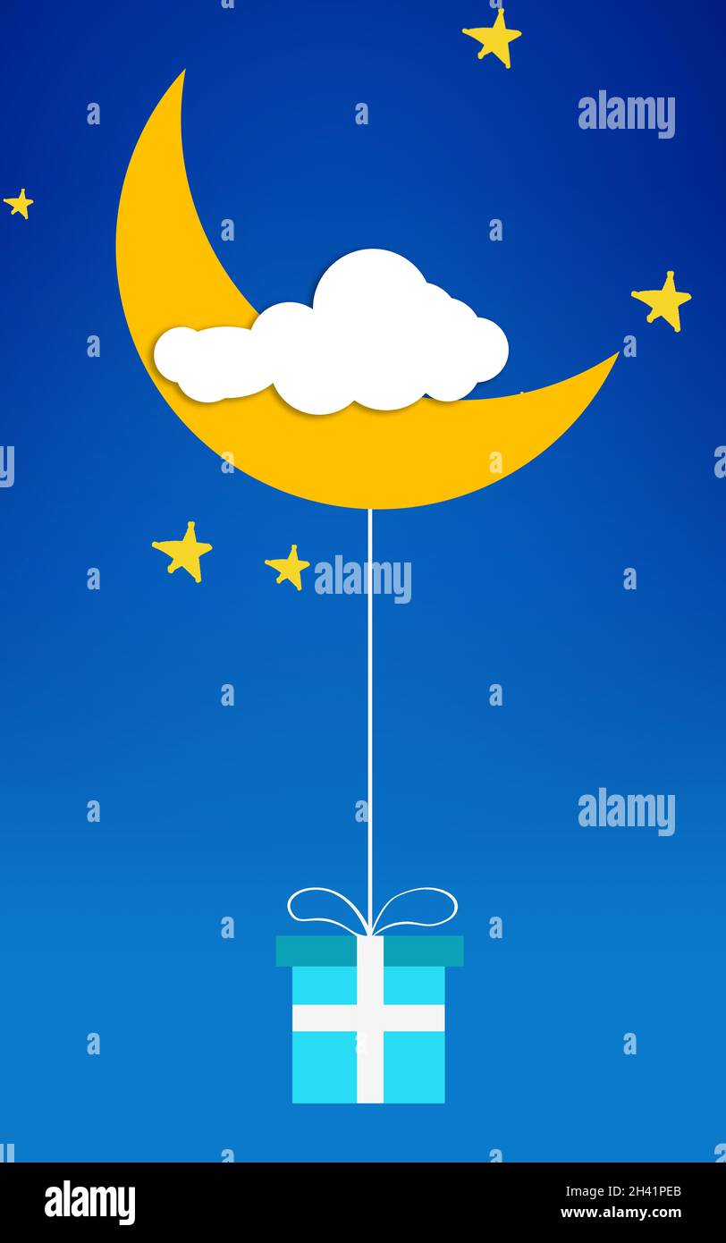 Cute blue cloud face hi-res stock photography and images - Alamy