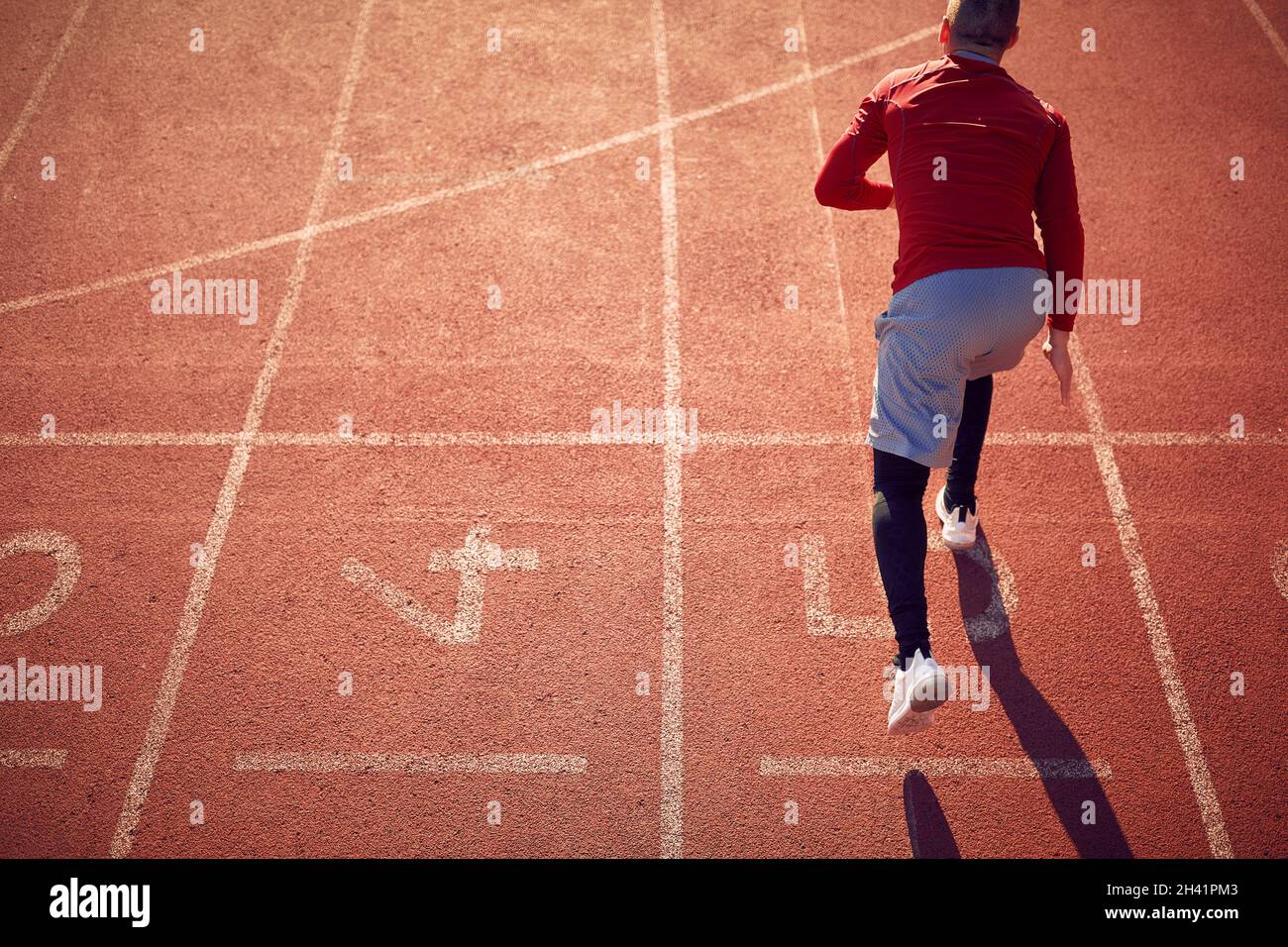 Male Athletes Racing High Resolution Stock Photography and Images - Alamy