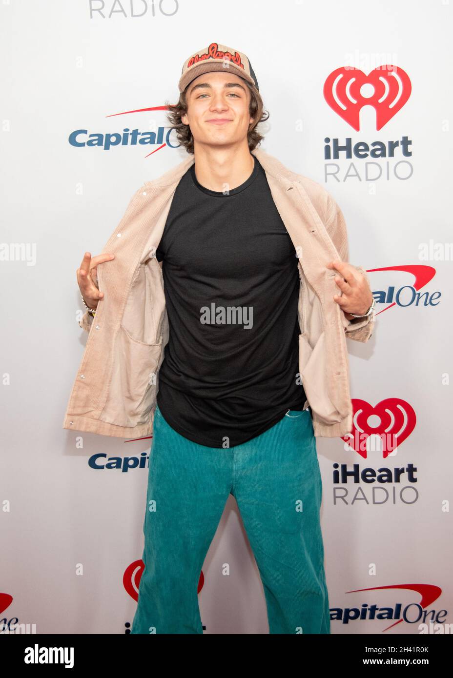 AUSTIN, TX - OCT 30: Asher Angel attend the 2021 iHeartCountry Festival ...
