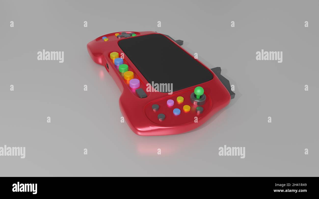 Handheld video game device Stock Photo - Alamy