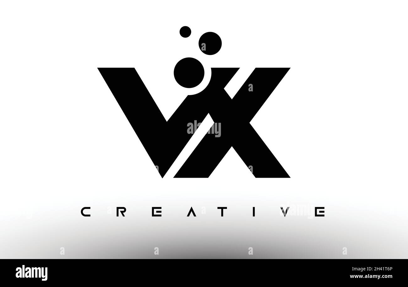 VX Elegant Letter Logo Design. VX Letter Icon with Creative Look Vector ...