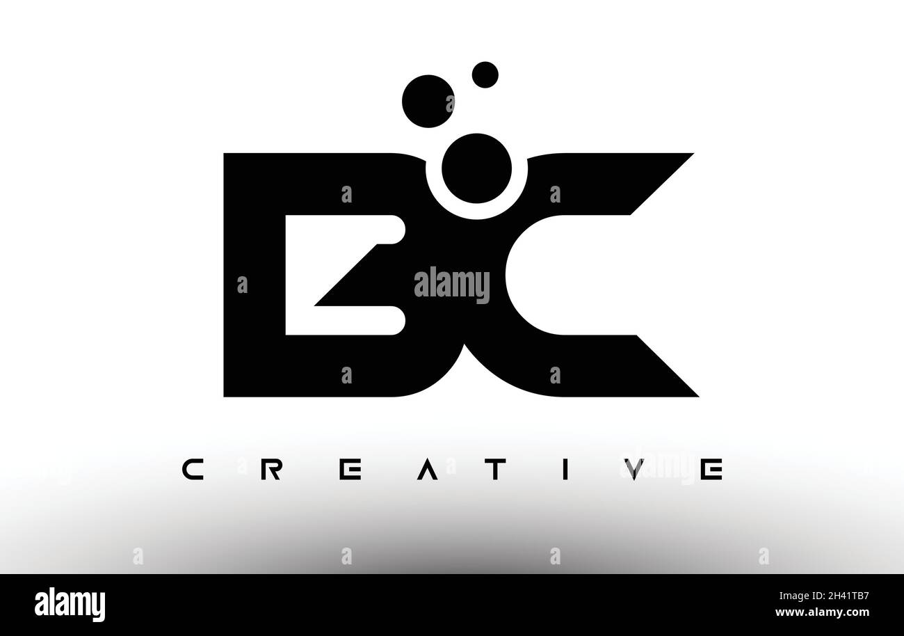 BC Elegant Letter Logo Design. BC Letter Icon with Creative Look Vector ...