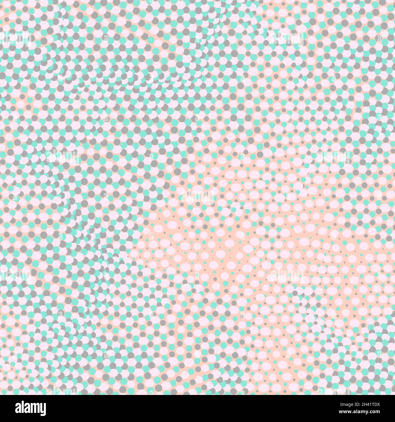 Abstract technology pattern with multiple dot particles. Colorful ...