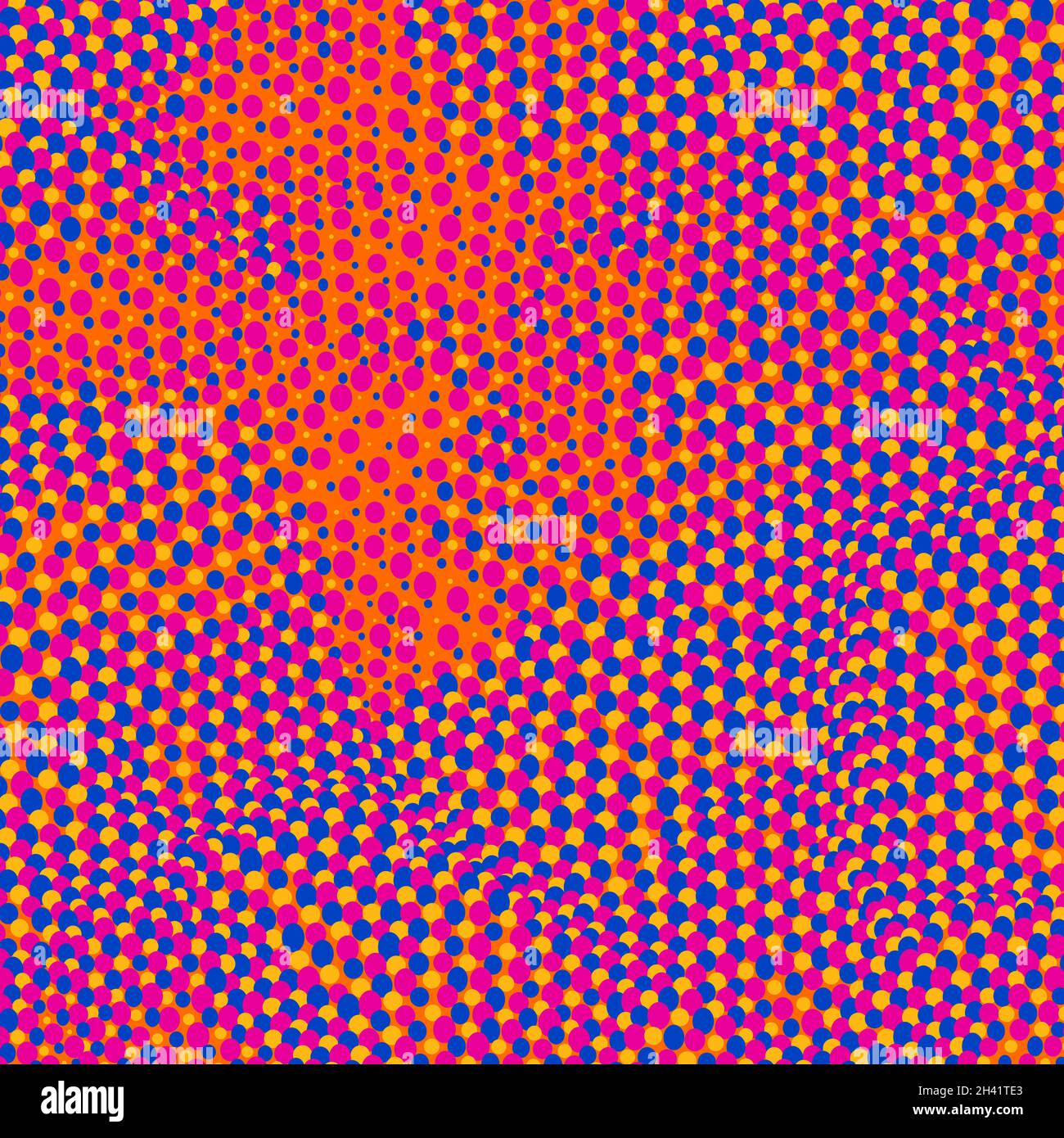 Abstract technology pattern with multiple dot particles. Colorful ...