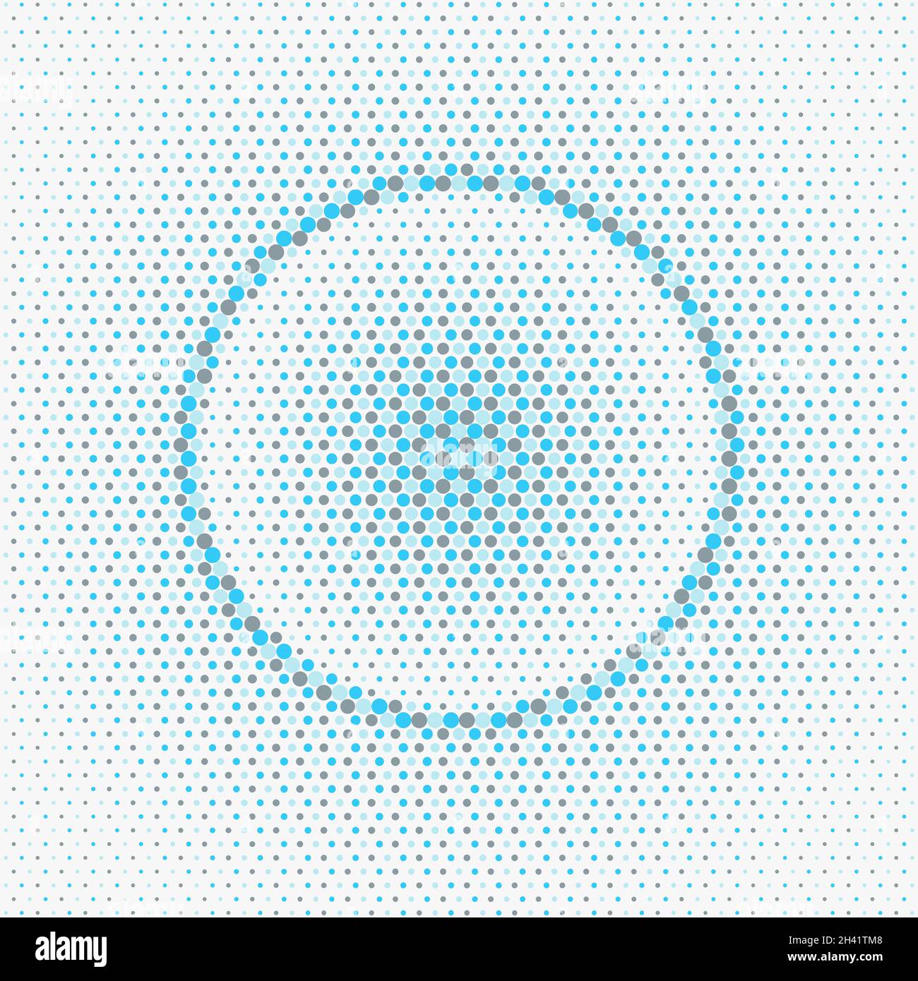 Abstract technology pattern with multiple dot particles. Colorful ...