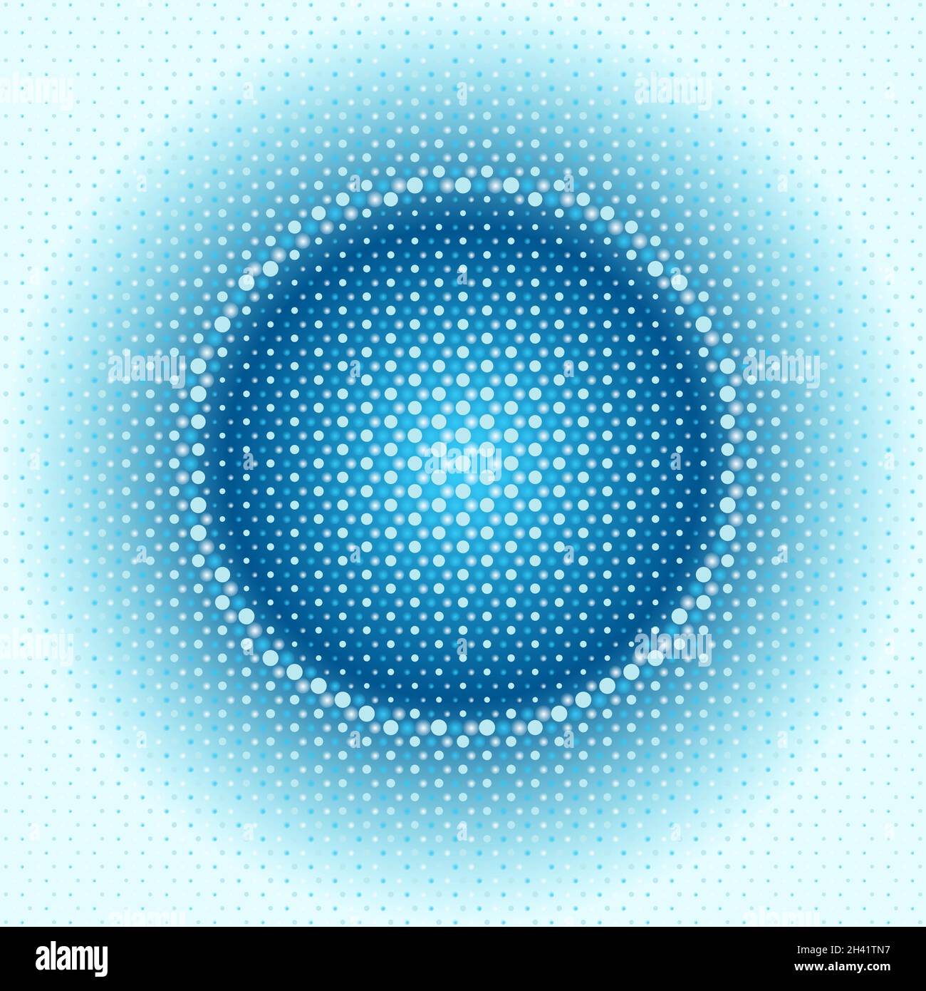 Abstract technology pattern with multiple dot particles. Colorful ...