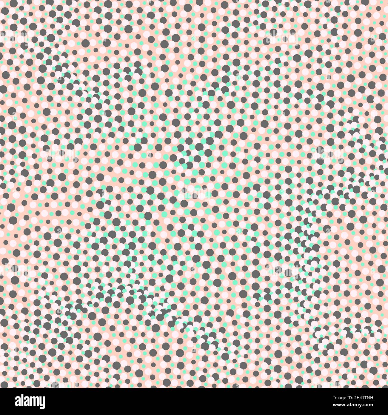Abstract technology pattern with multiple dot particles. Colorful ...