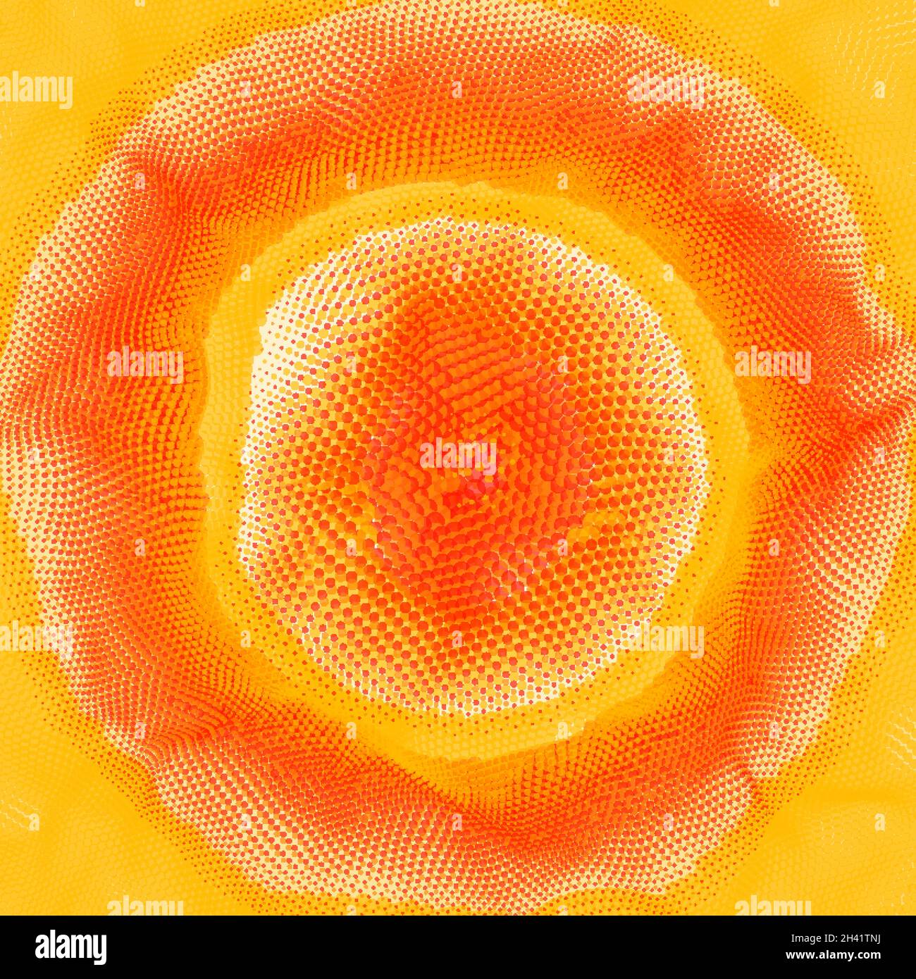 Abstract technology pattern with multiple dot particles. Colorful space ...