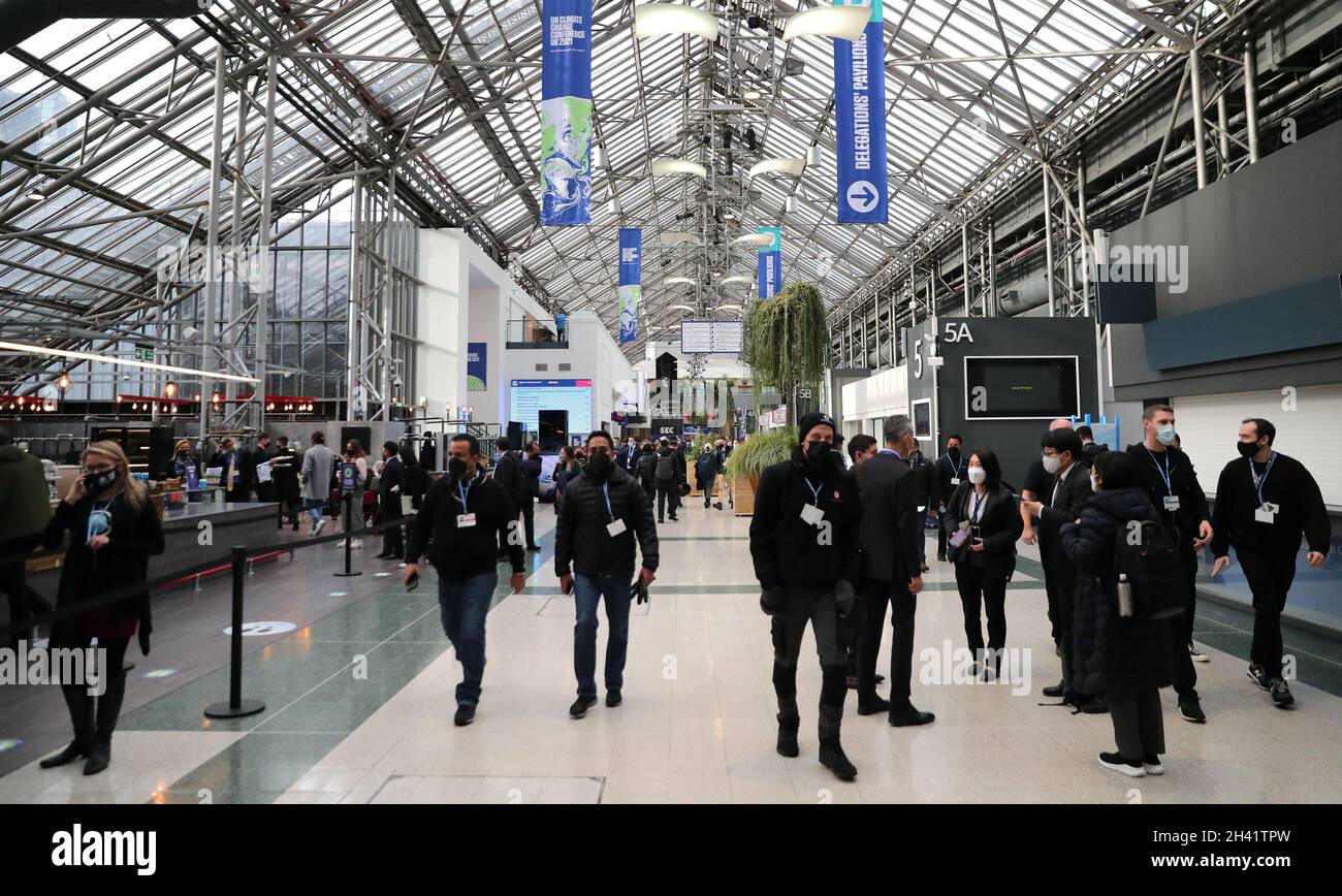 COP 26 ENTRANCE, 2021 Stock Photo - Alamy