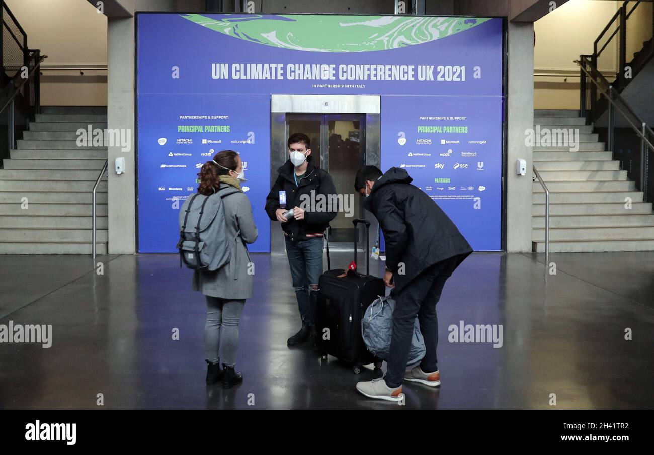 COP 26 ENTRANCE, 2021 Stock Photo - Alamy