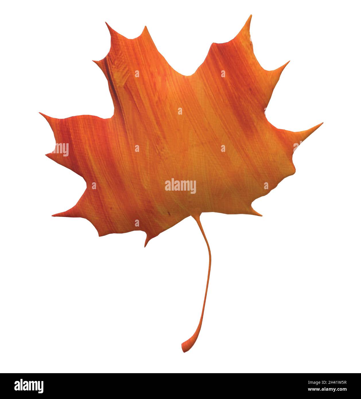 Red leaflet Cut Out Stock Images & Pictures - Alamy